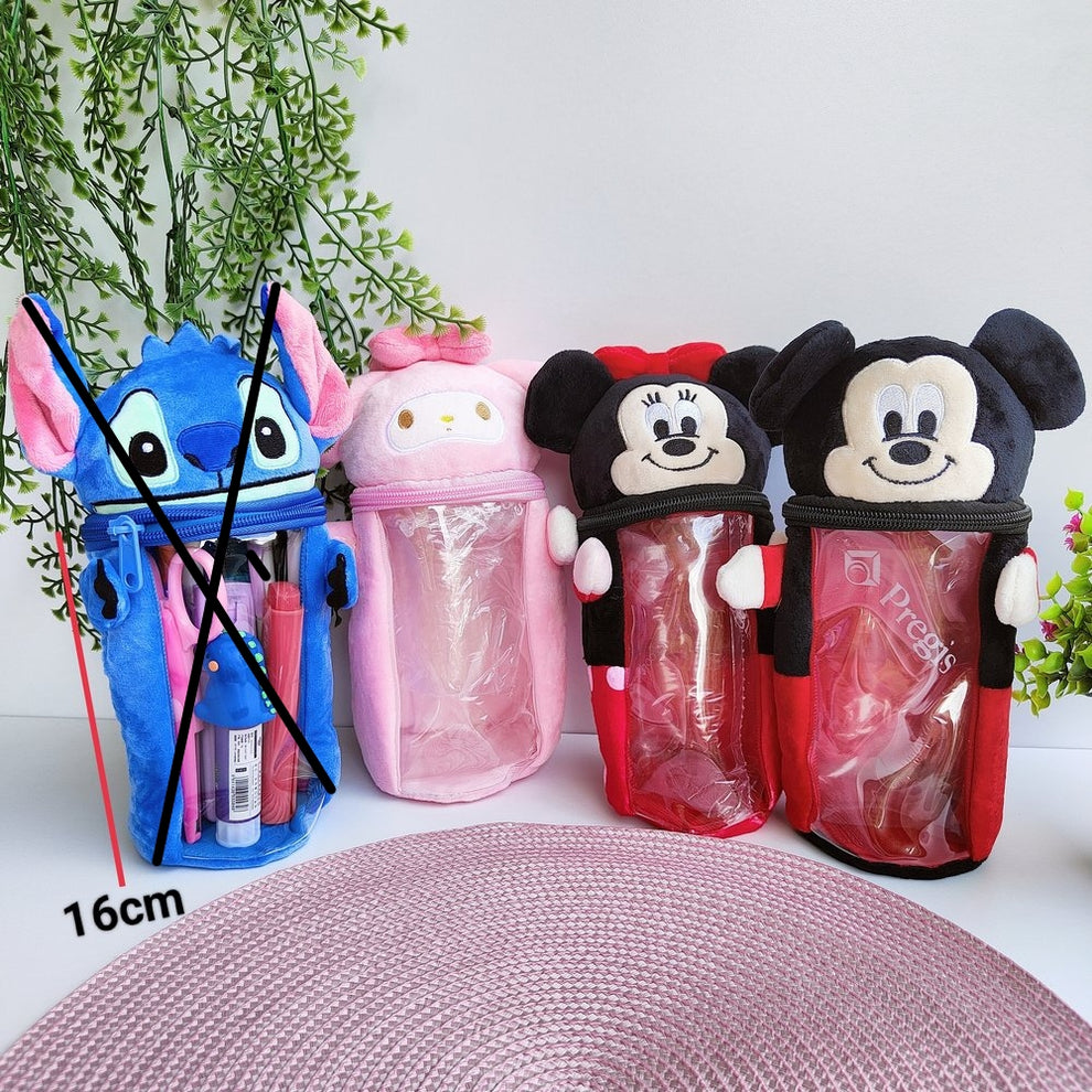 Cartuchera Peluche Animada – Papelería Mundo Kawaii