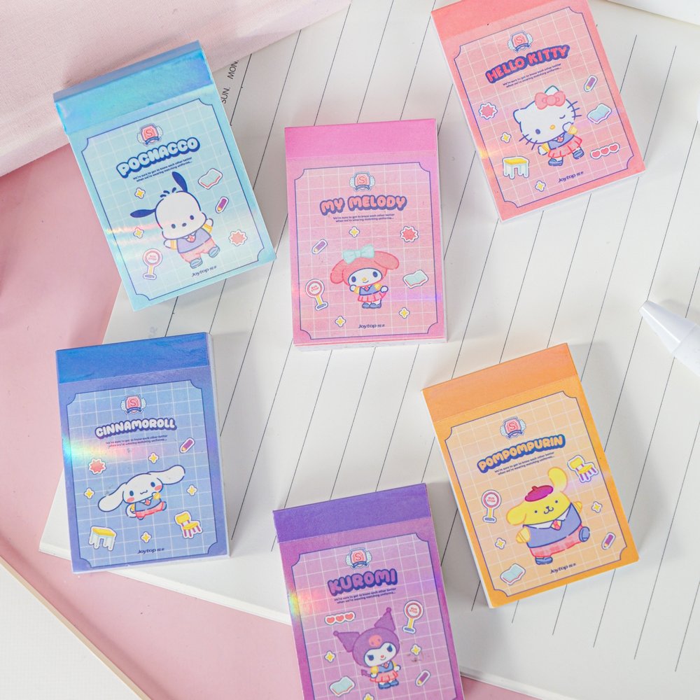 Mini Libro De Stickers Sanrio X48 Hojas – Papelería Mundo Kawaii