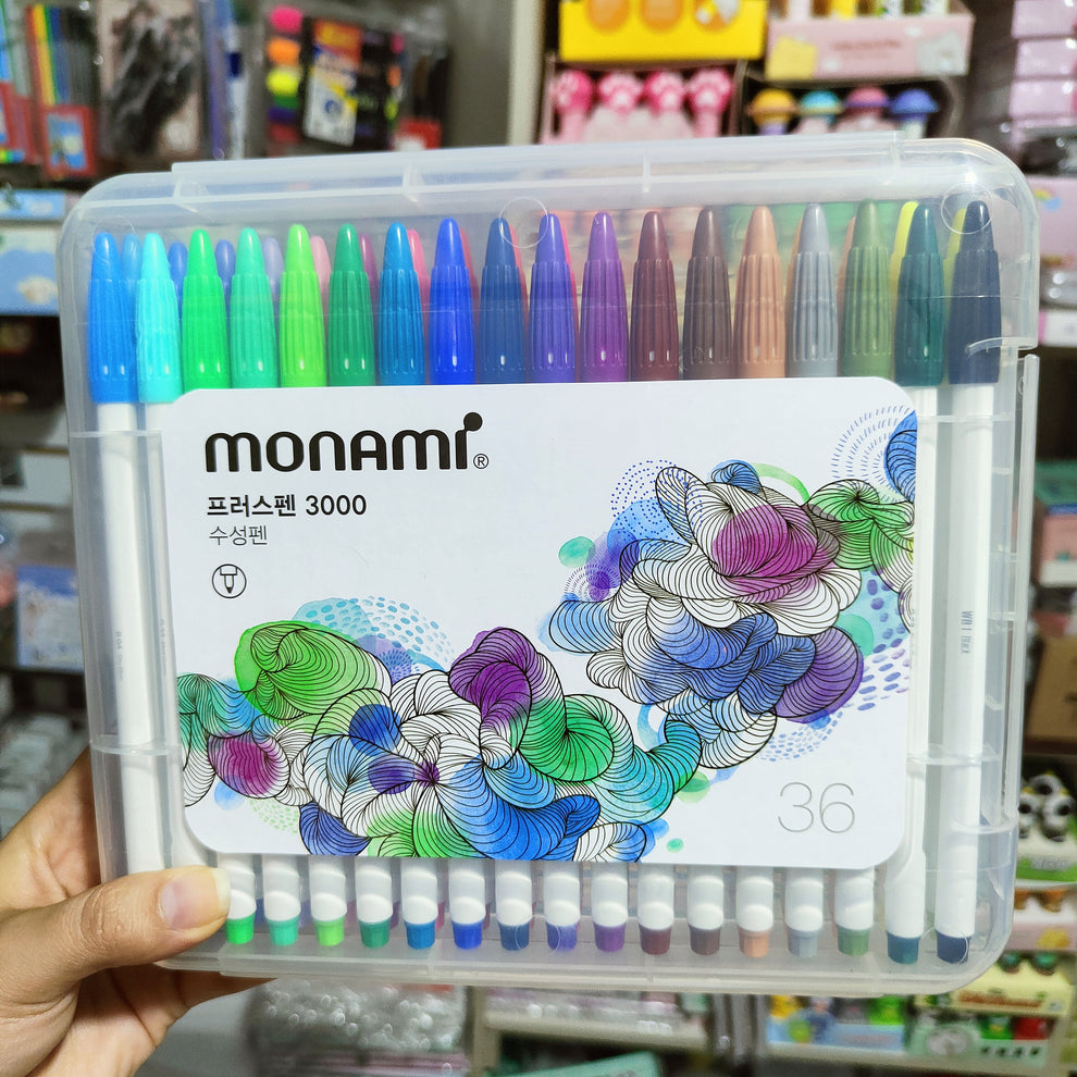 Monamí Plus Pen 3000 X36 Unidades – Papelería Mundo Kawaii