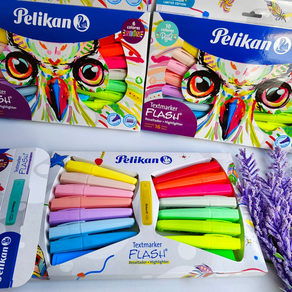 Resaltadores Pelikan X16 Unidades – Papelería Mundo Kawaii